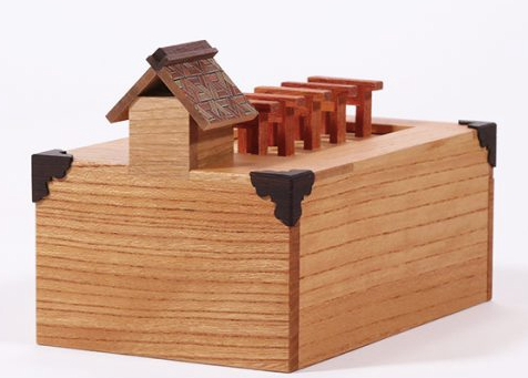 Shrine Japanese Puzzle Box by Yasuaki Kikuchi – Puzzle Box World