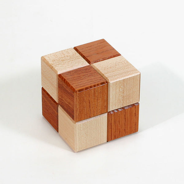 4 Step Karakuri Japanese Cube Puzzle Box #4 – Puzzle Box World