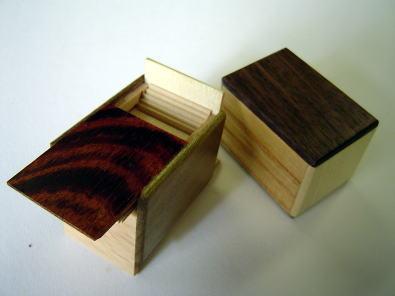 22 Step Natural Wood Japanese"Mini Trick" Box – Puzzle Box World